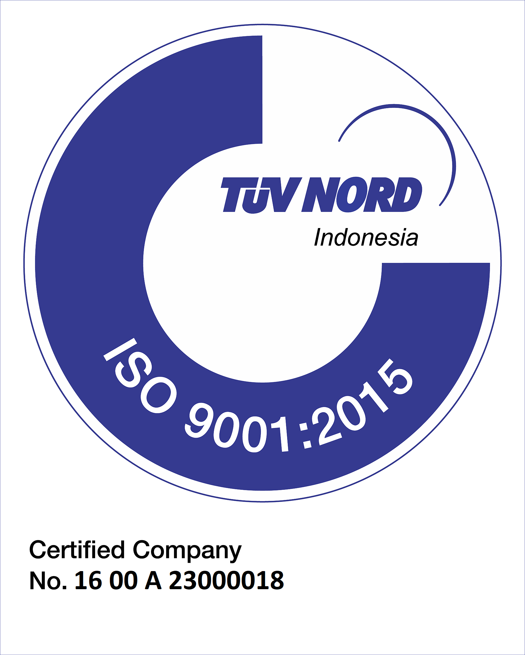 ISO 9001:2015 CERTIFICATION – Website PT. Jakarta Sereal